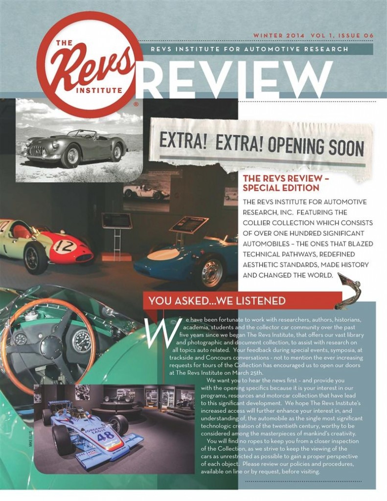 The Revs Institute Will Soon Be Open to the Public - Sports Car Market
