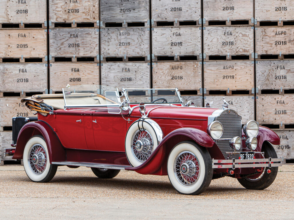 1929 Packard Series 645 Deluxe Eight Sport Phaeton - Sports Car Market